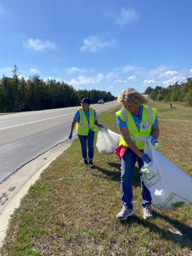 Manistique hospital workers keep highway clean | News, Sports, Jobs ...